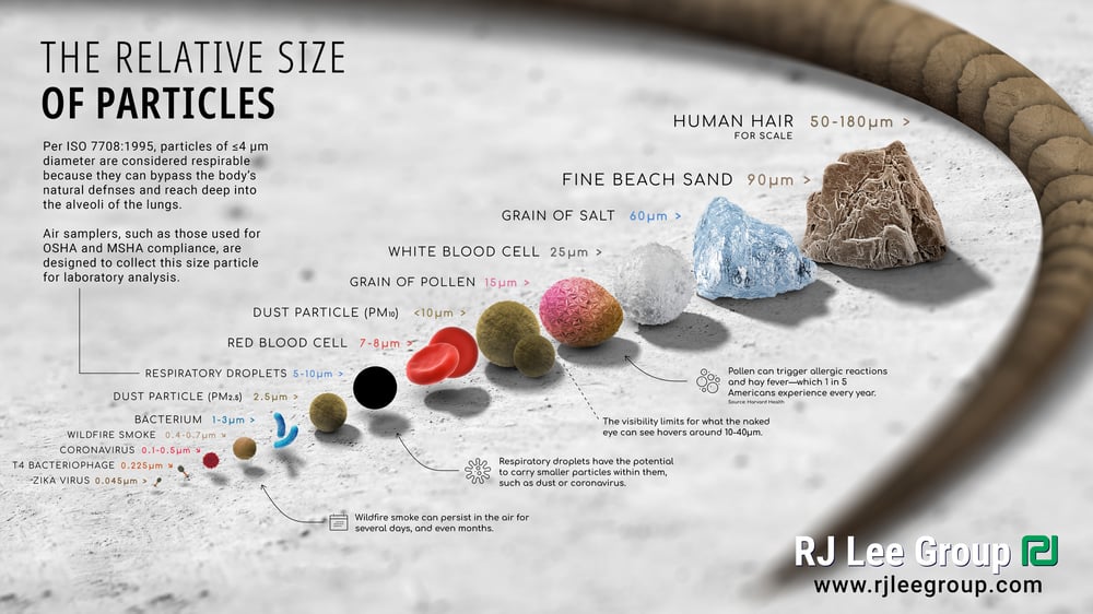 Particle Size Infographic