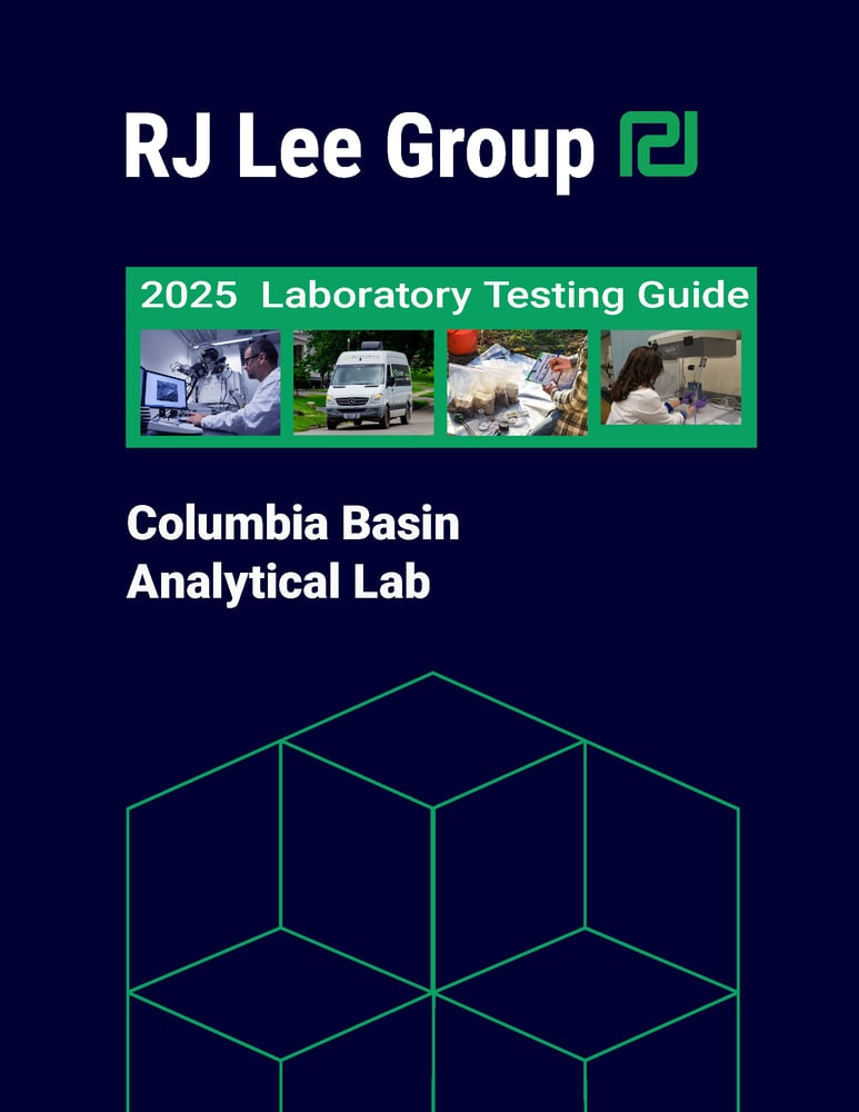 Laboratory Test Information Guides - RJ Lee Group